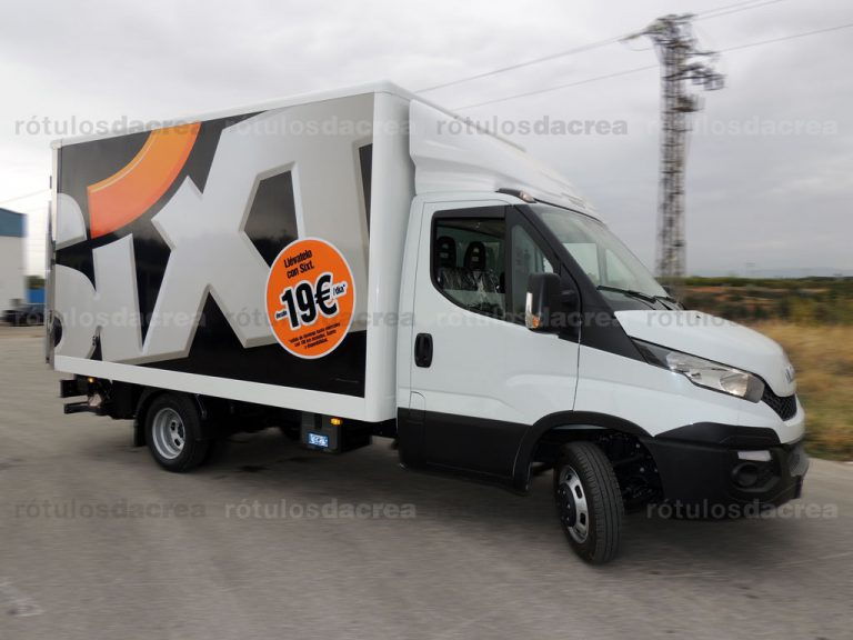 Rótulos para camiones - Rótulos Dacrea